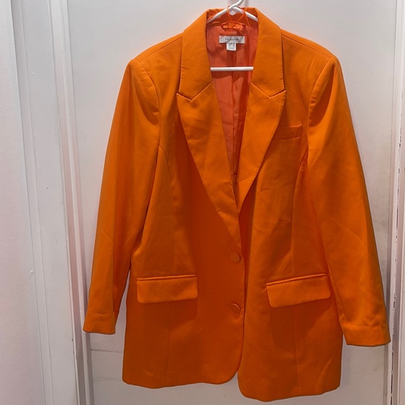 Primark | Jackets & Coats | Primark Orange Blazer | Poshmark